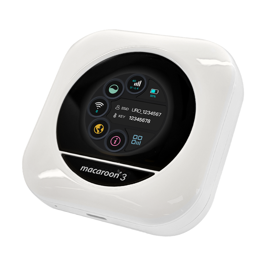 Macaroon 3B Cloud Mobile WiFi | UROCOMM